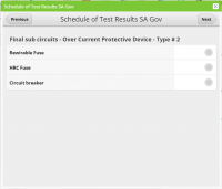 ServiceM8 Form - Schedule of Test Results - SA