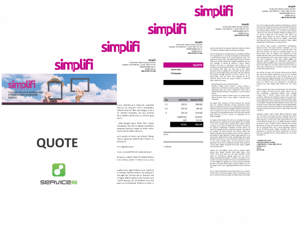 ServiceM8 Forms & Templates – Simplifi