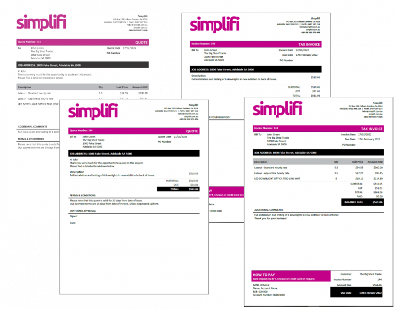 ServiceM8 Forms & Templates – Simplifi